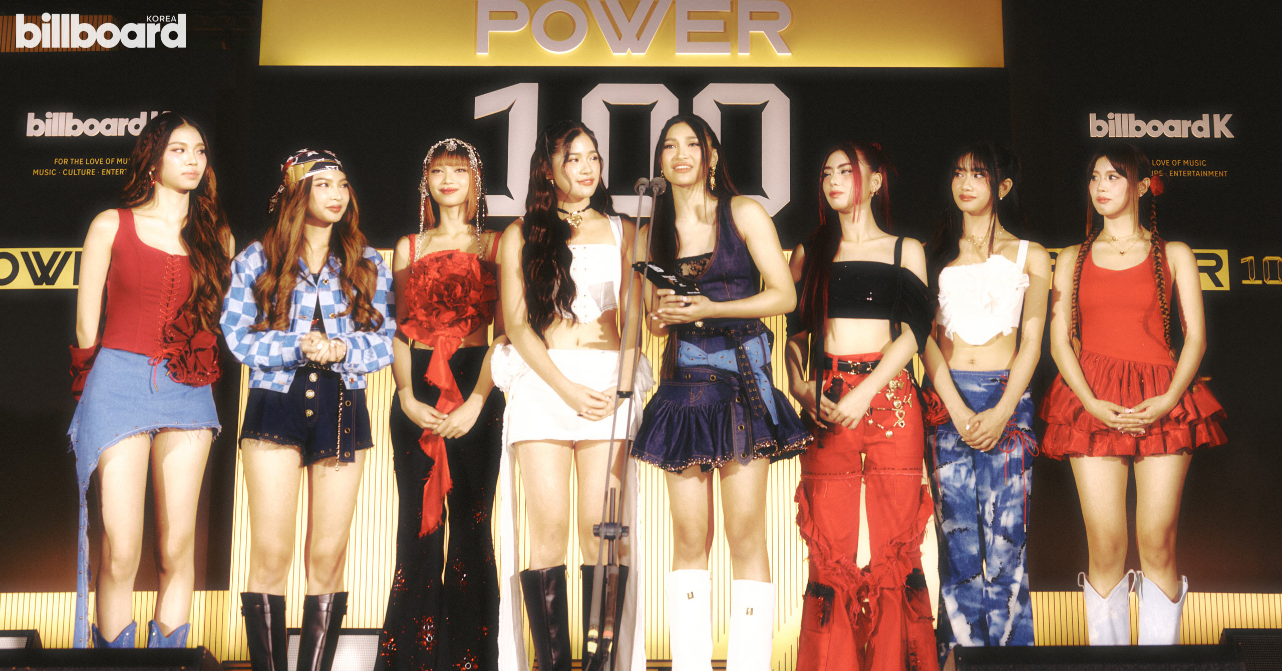 BINI Accept 'Voices Of Asia' Award At Billboard K POWER 100