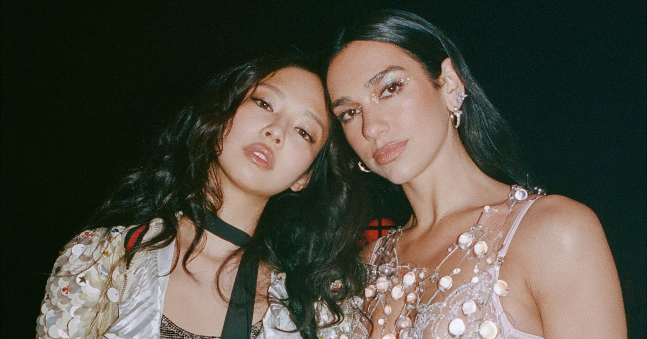 JENNIE and Dua Lipa Release Music Video For "Handlebars"