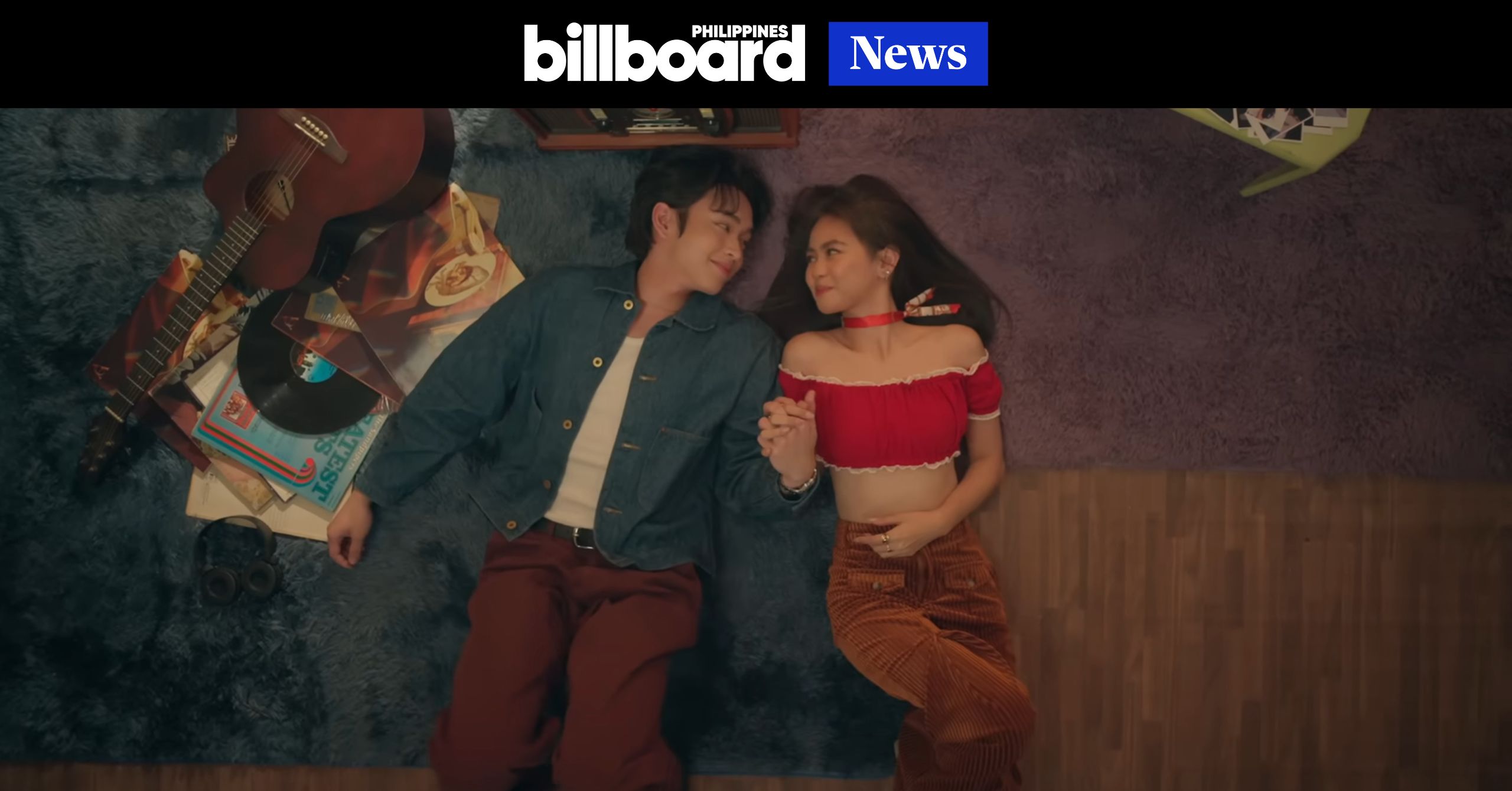 Ashtine Olviga And Rabin Angeles Star In Earl Agustin's "Tibok" MV