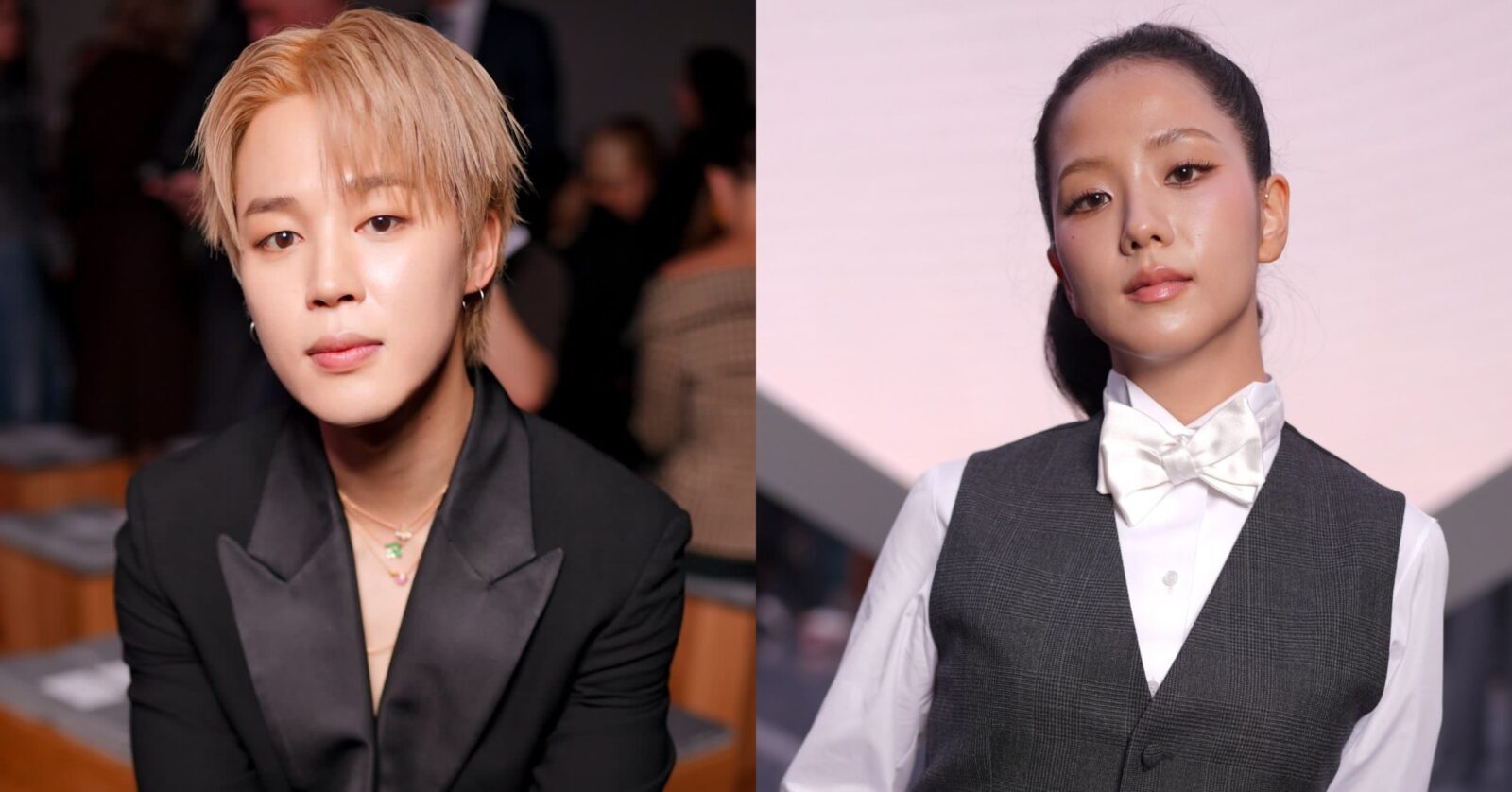 BTS' Jimin, BLACKPINK's Jisoo Attend Dior Spring Fashion Show
