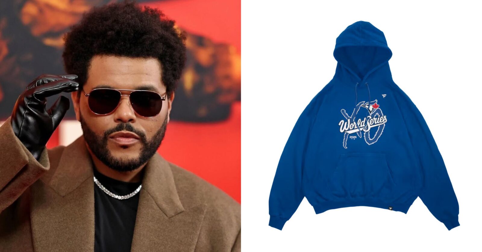 The Weeknd, MLB's Toronto Blue Jays Team Up For Merch Collab